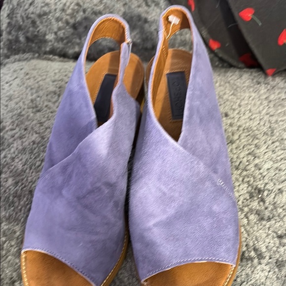 Topshop | Shoes | Topshop Purple Sandals With Modern Design | Poshmark